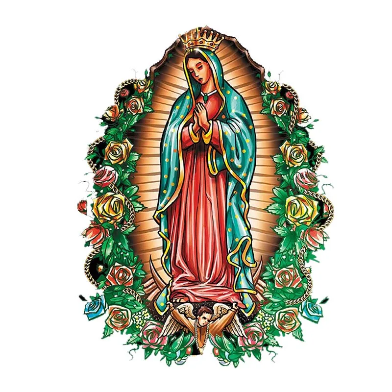 15-years Factory Custom Guadalupe Banner Metal Logo Badges Brooch Hard ...