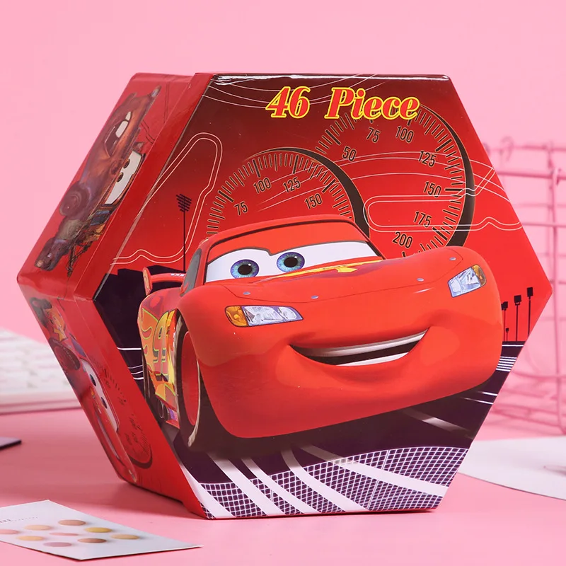 Multilayer Cartoon Kids Painting Set - Hexagon Color Box