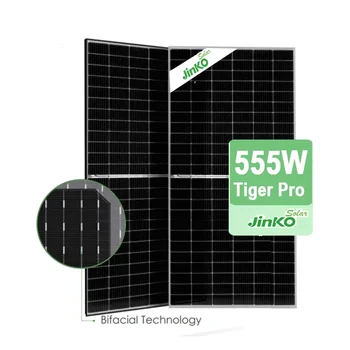 Bifacial Bifacial Module With Dual Glass 535w 540w 545w 550w 555w Solar Panel Europe Warehouse ...