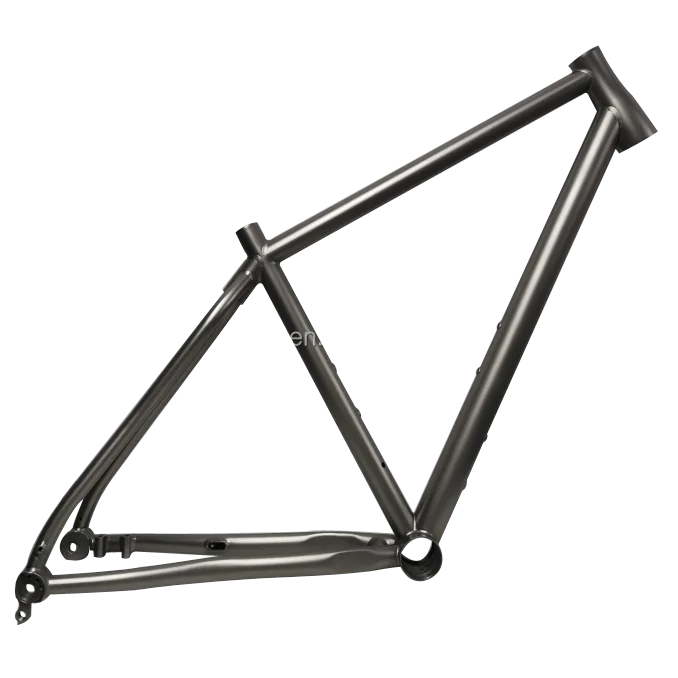 Custom-built Titanium Touring Road Bike Frame by Waltly