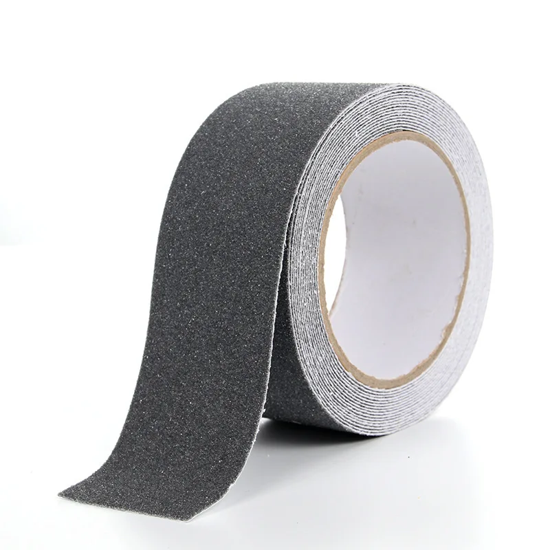 Black Waterproof Grip Tape Skateboard Safety Non Slip Tape Strong ...
