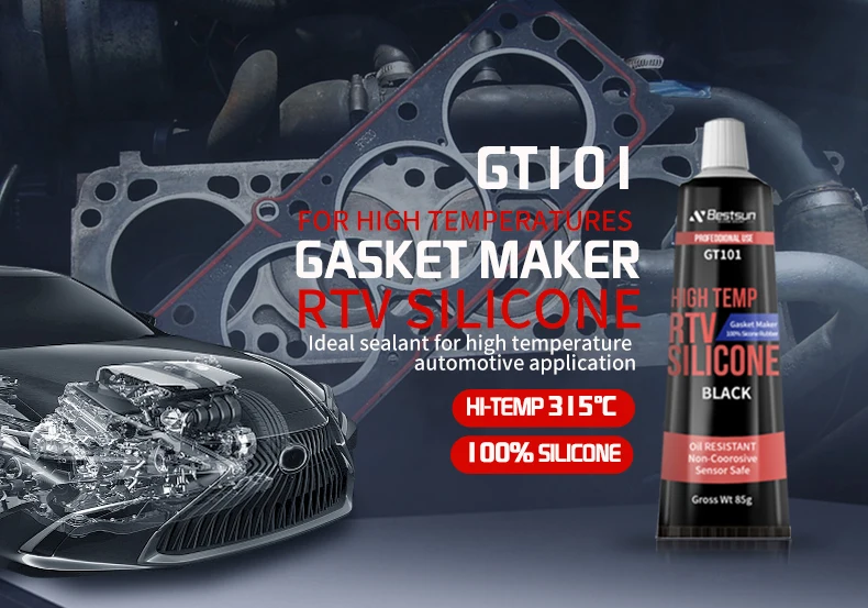 Auto Rtv Silicone Transmission Gasket Maker High Temperature Silicone ...