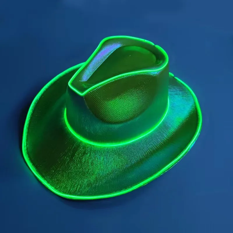 Pafu LED Cowboy Hat - Perfect for Halloween & Party Decor
