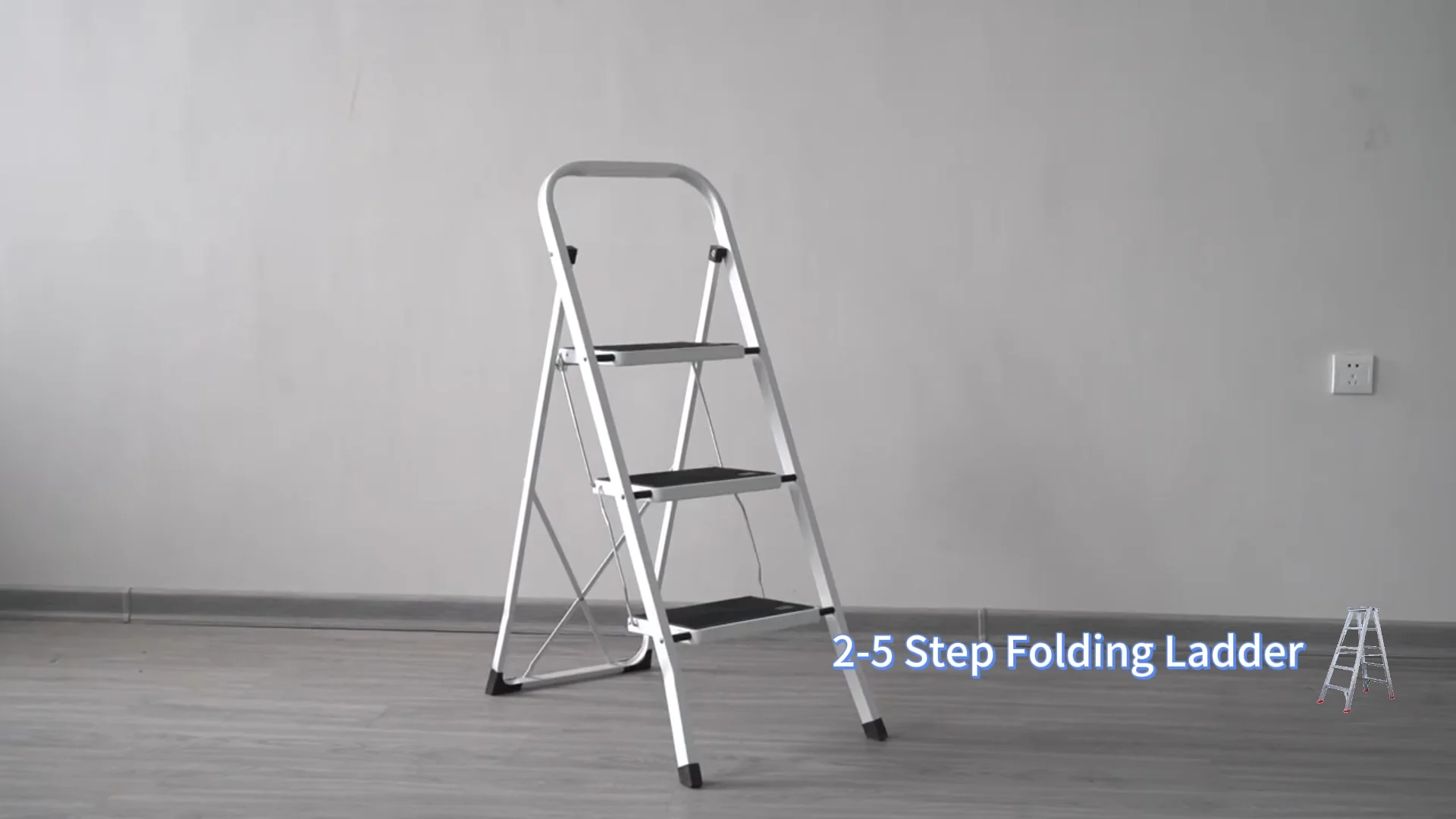Foldable Steel Functional Work Platform Folding Home Ladder For Sale ...