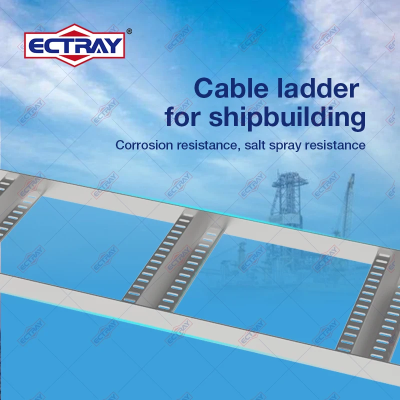 ECTRAY Heavy-Duty Cable Ladders for Industrial Marine Offshore ...