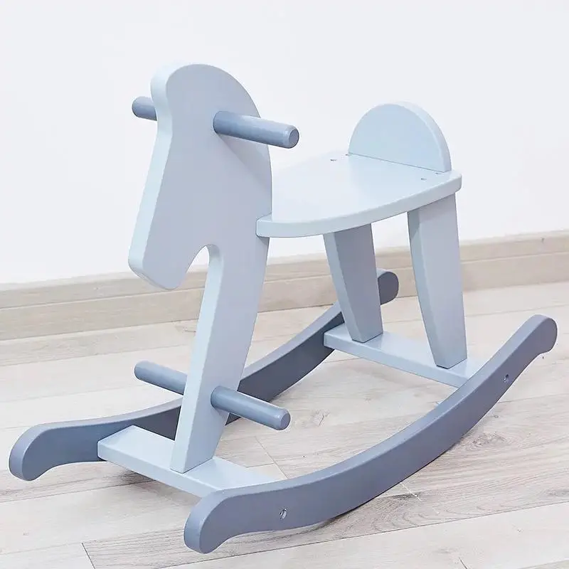 Solid Wood Swing Rocking Horse Toy For Kids - Buy Kids Swing Horse Toy ...