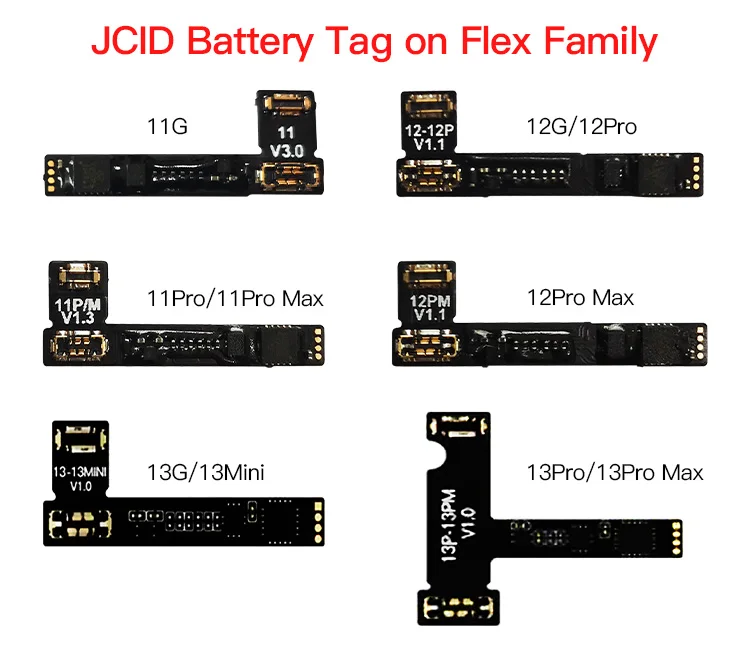 Jcid I2c Battery Repair Machine For Iphone 11 Pro Max Battery Health Reset To 100% Battery ...