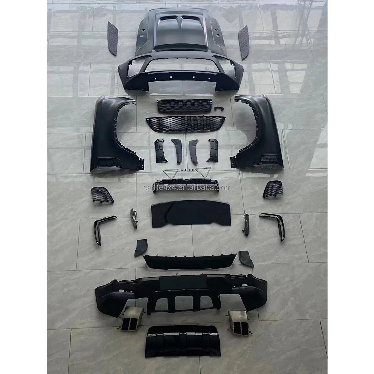 New Design Body Kit for Land Rover Defender 90/110/130 2019+ Change to ...