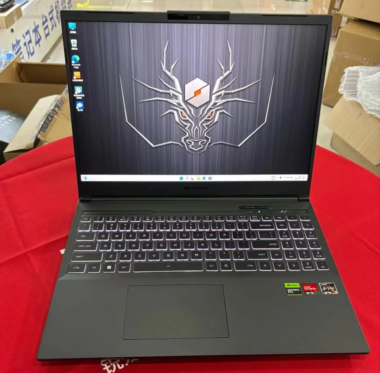 Mechrevo Gaming Laptop R5 7535 Rtx4060 512gb Ssd 16inch Screen Used ...