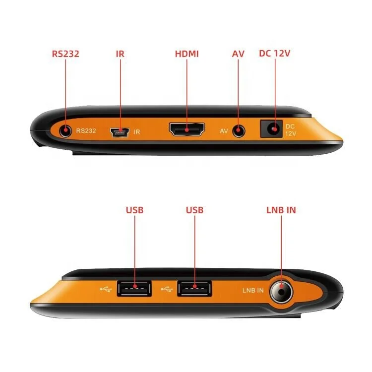 DVB S2 Mini Satellite TV Receiver 1080P Full HD, Supports FTA Channels ...
