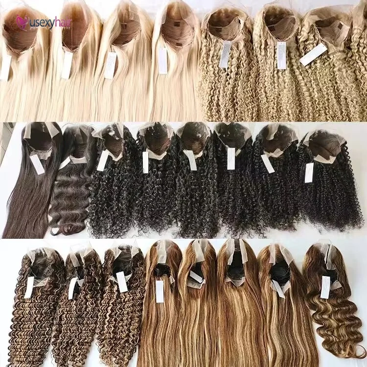 Wholesale Virgin Brazilian Human Wig - Glueless 360 Lace