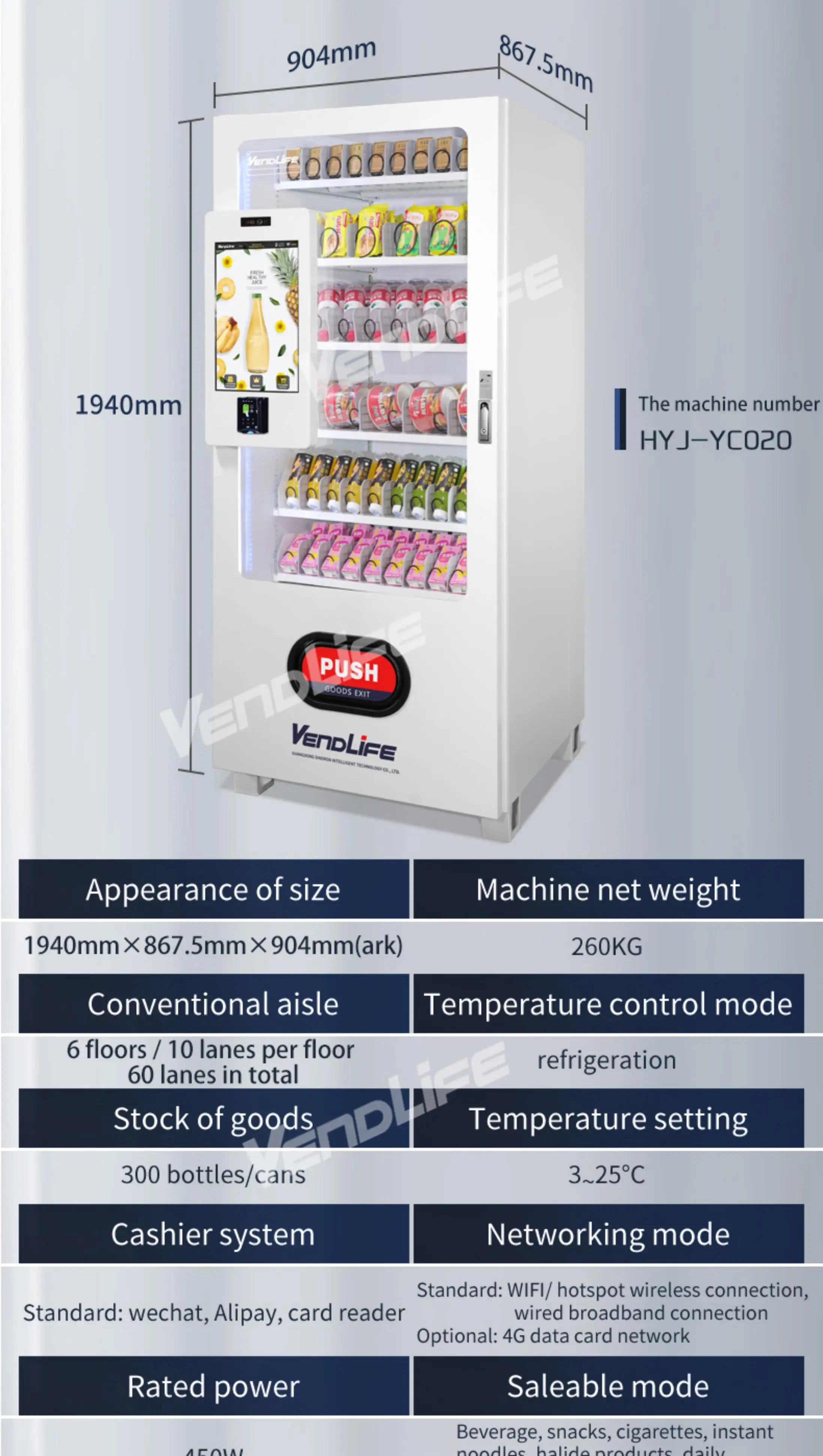 Small Snack Drink Cigarette Vending Machines Vendo Machine Self-service ...