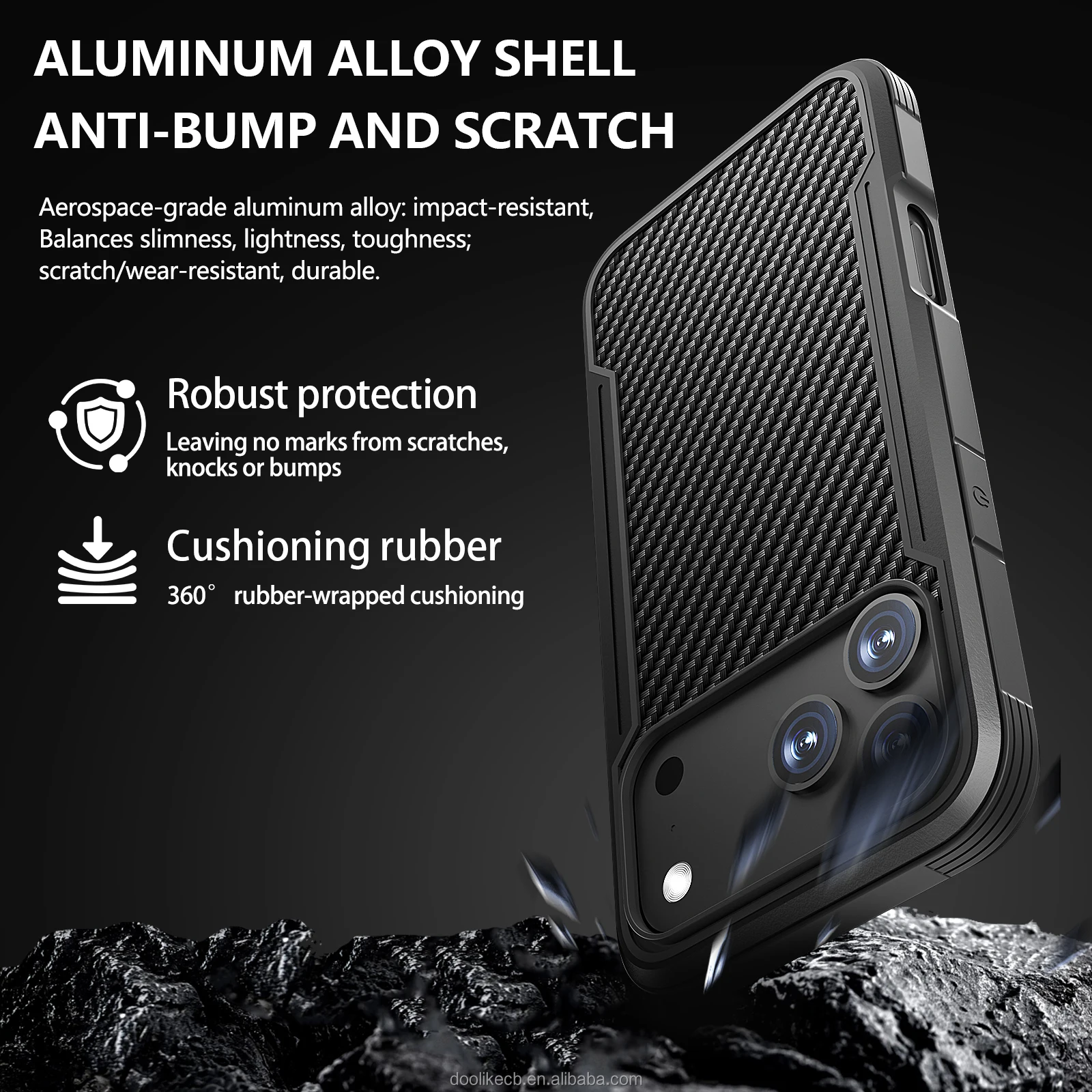 Premium Carbon Fiber Magnetic Case for iPhone 17 Pro Max 17 Air Drop ...