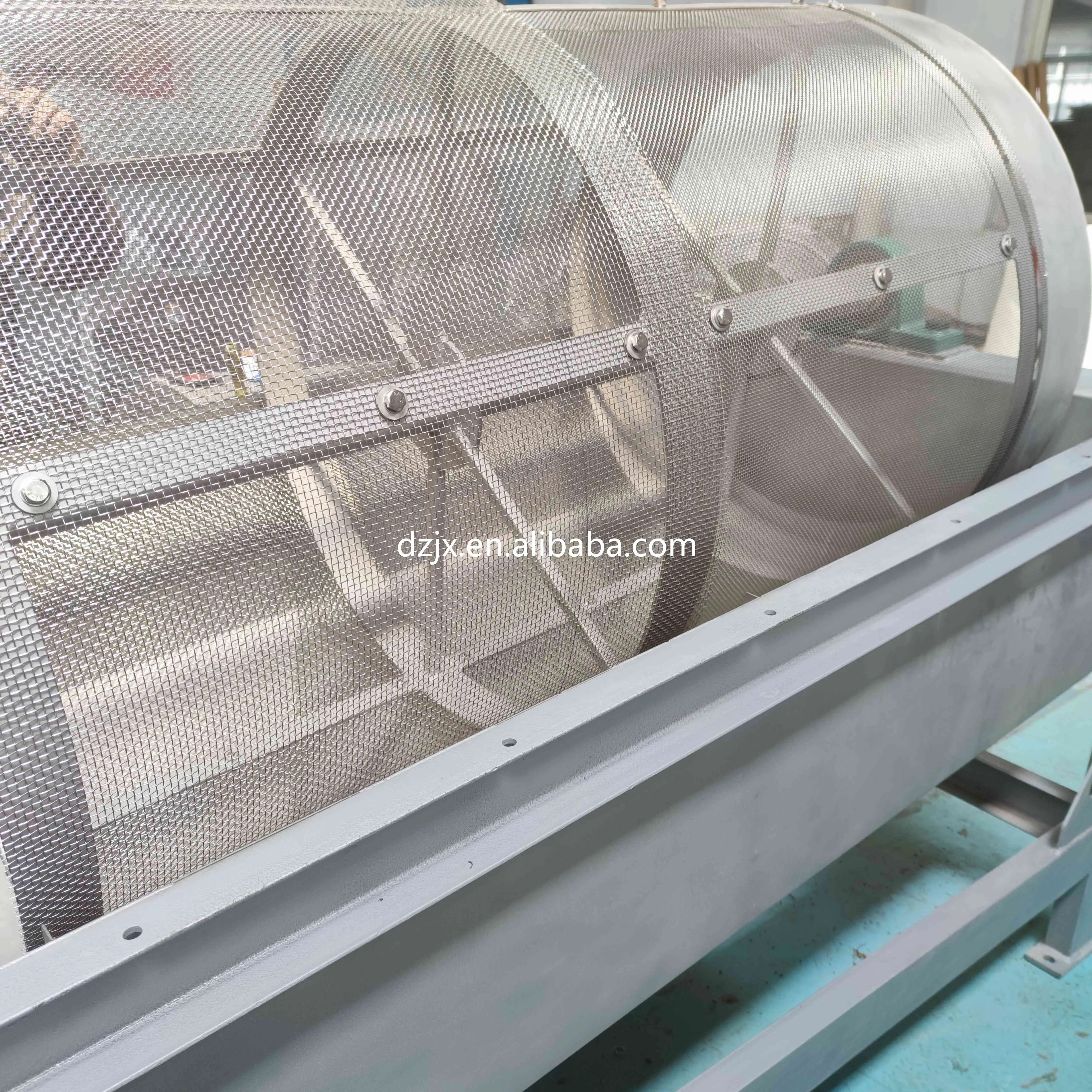 Dzjx Compost Fertilizer Sieving Machine Drum Screening Sieve Machine ...