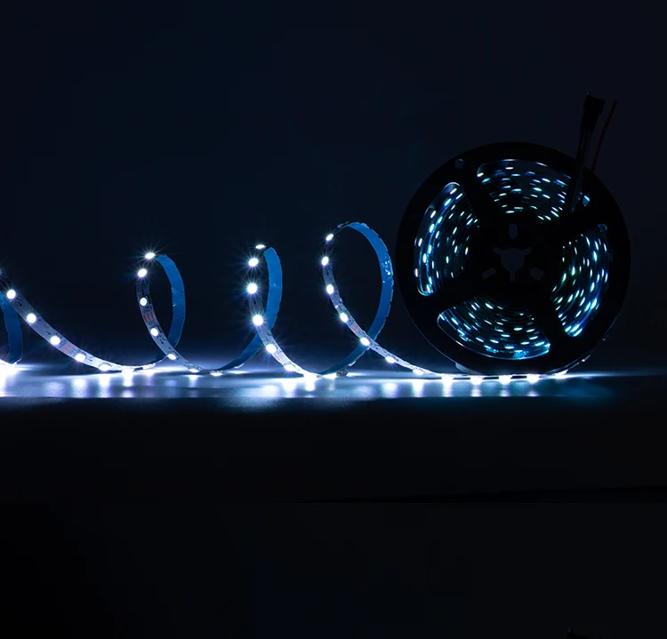 WS2815 S Shaped LED Strip Light - Colorful, Bendable, and Smart