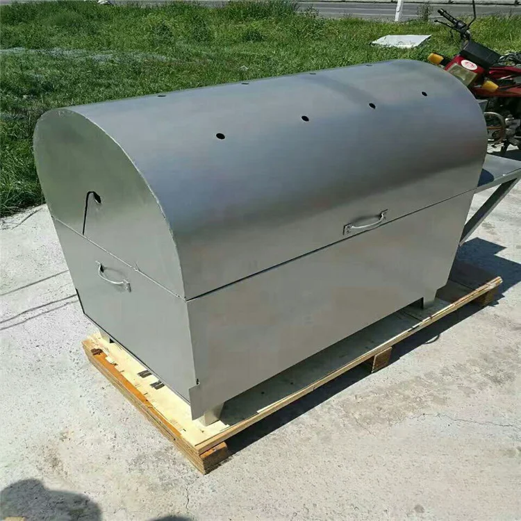 Whole Rotating Sheep Roaster - Efficient Barbecue Solutions