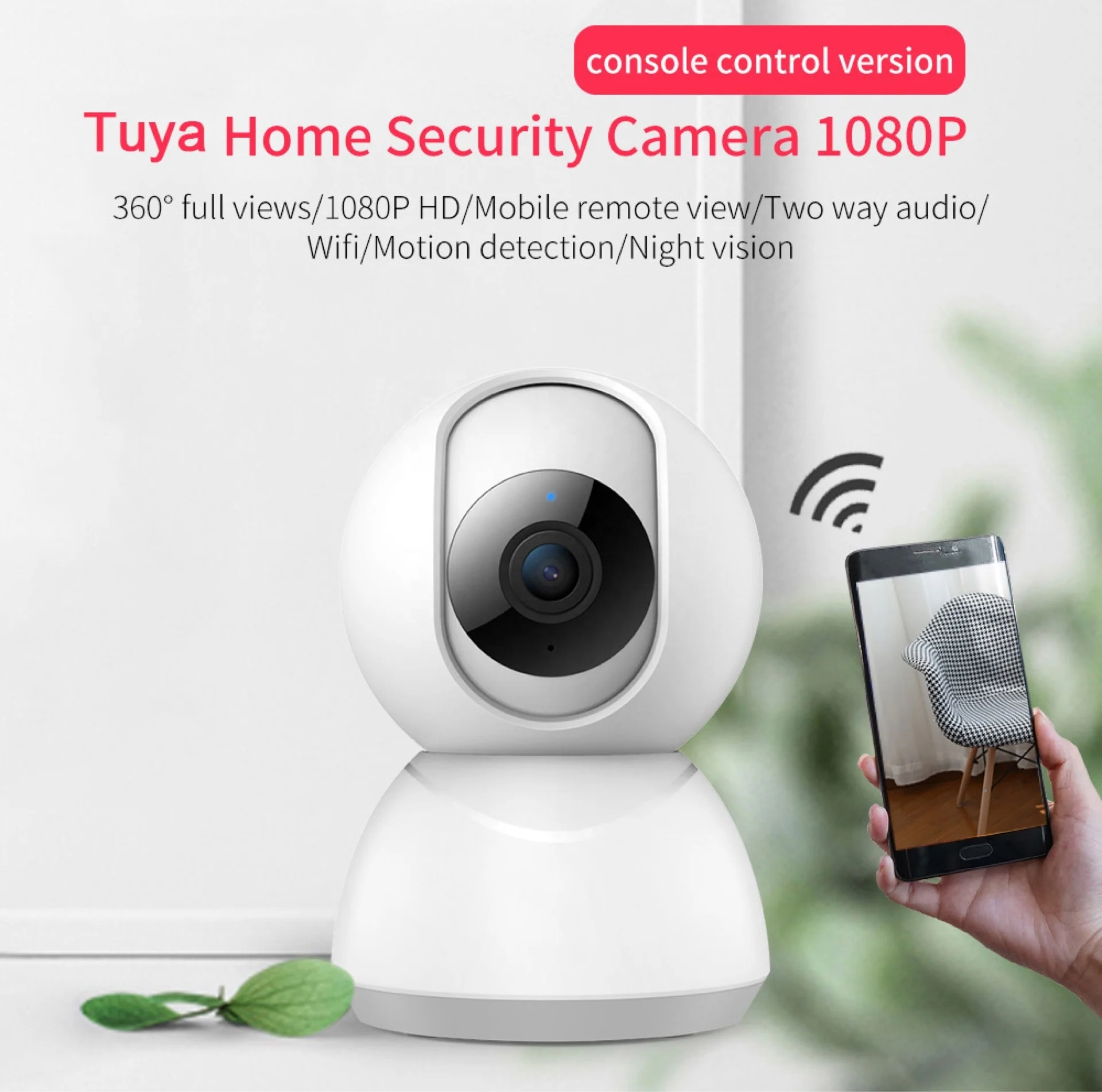 Tuya Smart Home Camera HD 1080P Cloud Storage Wifi Home Care Camera 360 ...