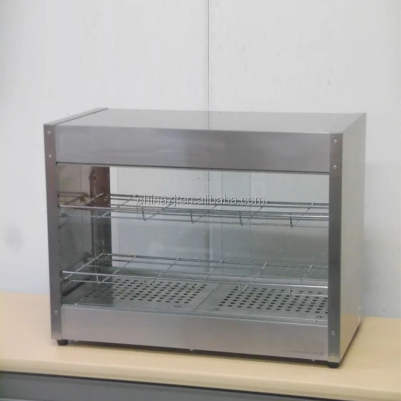 Countertop Display Showcase Rotate Food Heater Display Ce Rotating Warm ...