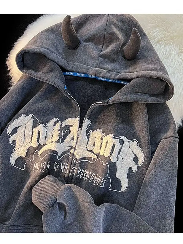 Custom Zip up Blank Puff Print Embroidery Men Streetwear