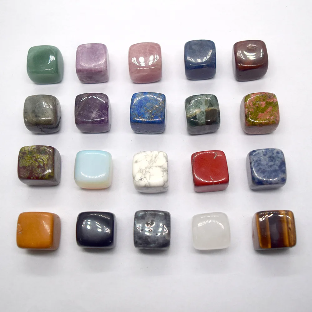 Wholesale Natural Crystal Cube Healing Crystal Sugar Cubes Tumbles ...