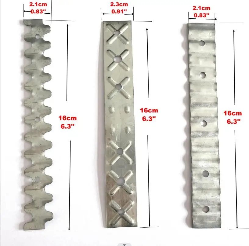 Galvanized Concrete Brick Wall Ties - Durable & Reliable