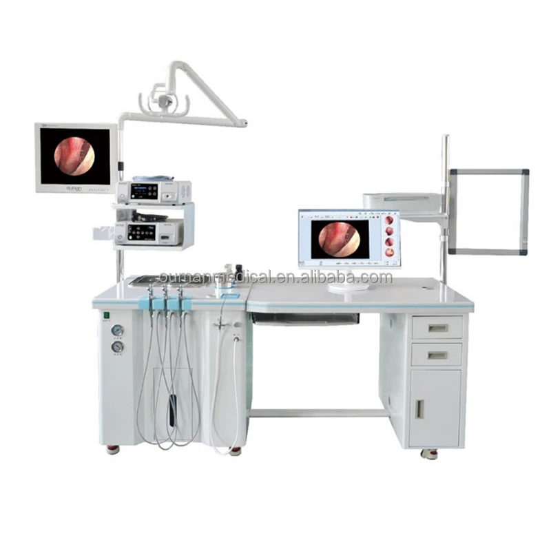 Luxury ENT Treatment Table Unit with Patient Chair for Otolaryngologist ...