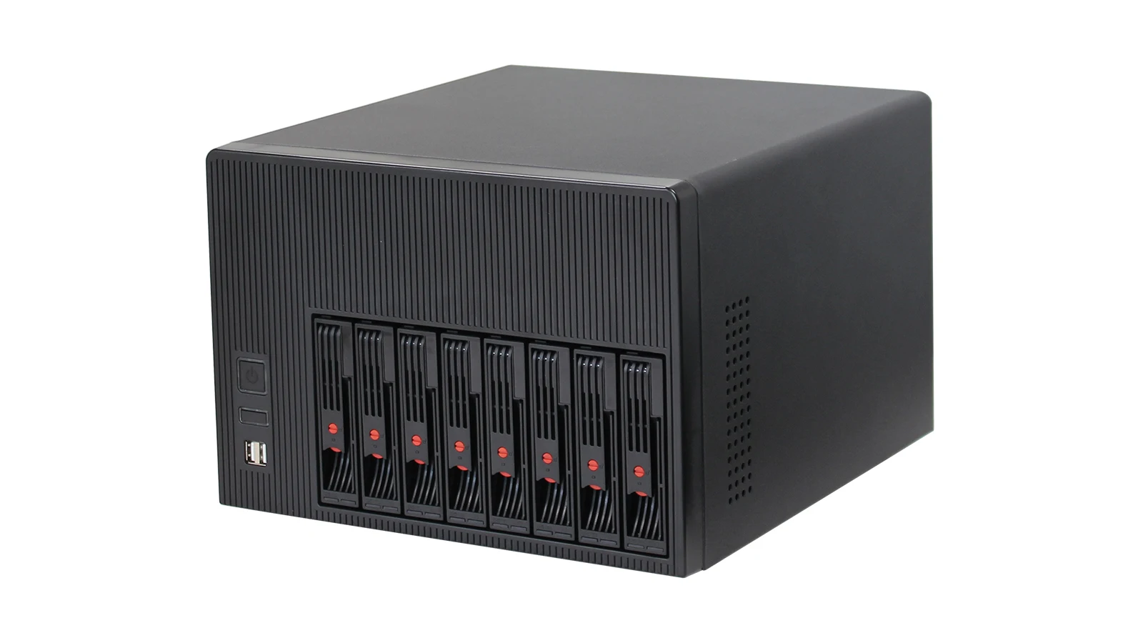 In Stock NAS Storage Server Chassis 8 Hdd Bay Nas Server Case for Home ...