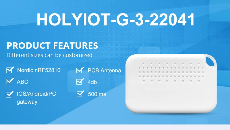 Holyiot Acceleration Temperature Humidity Module Beacon Ble Nrf52810 ...