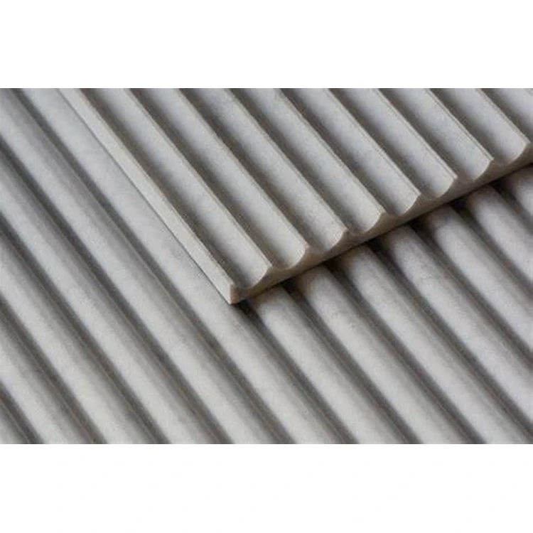 Luxury Cladding Design Natural Stone Flute Marble Ribbled Matt Finish ...