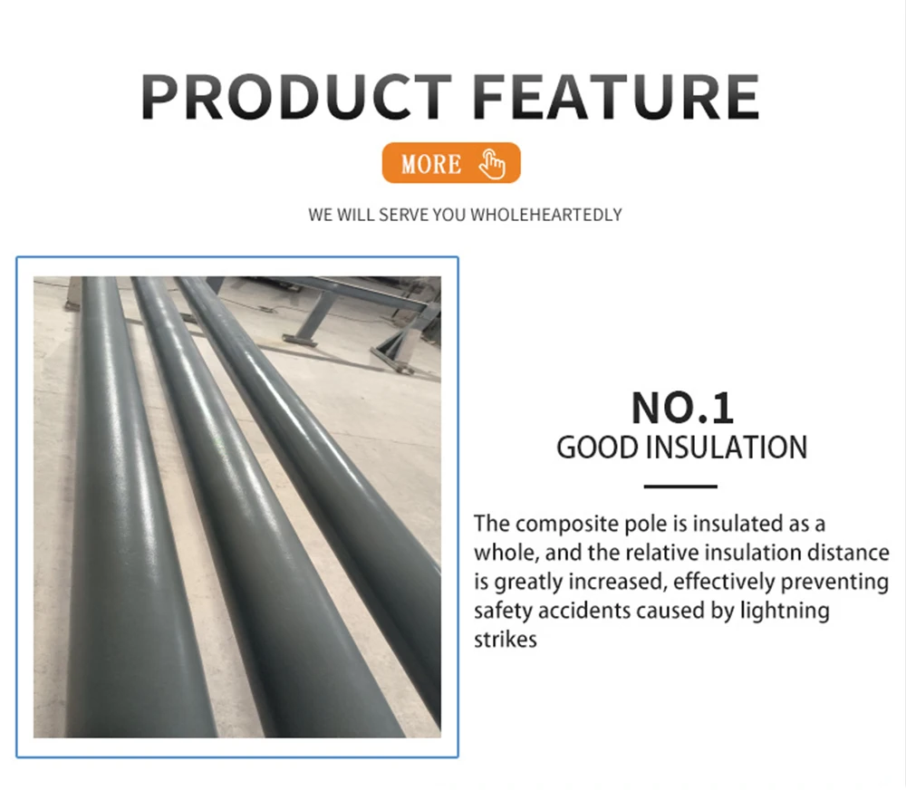 FRP Electric Power Poles - Durable & Versatile Solutions