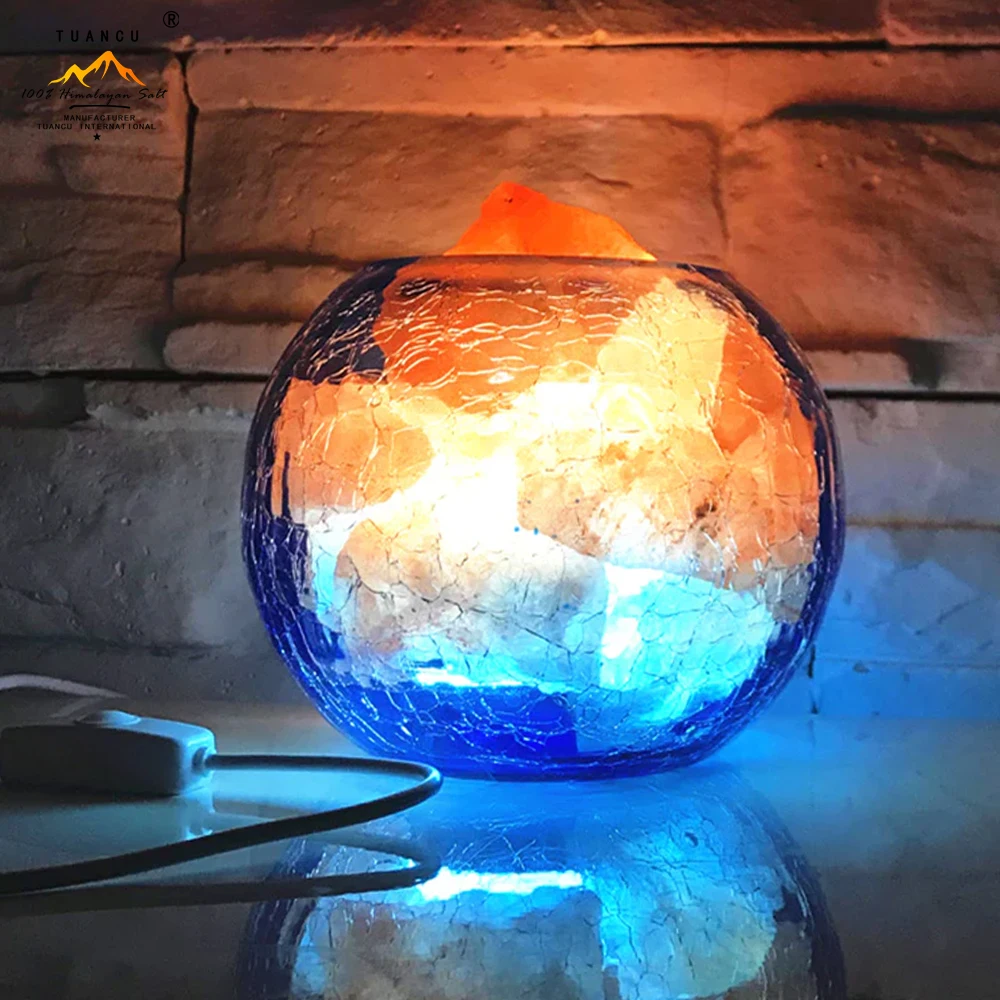 Blue salt lamp store