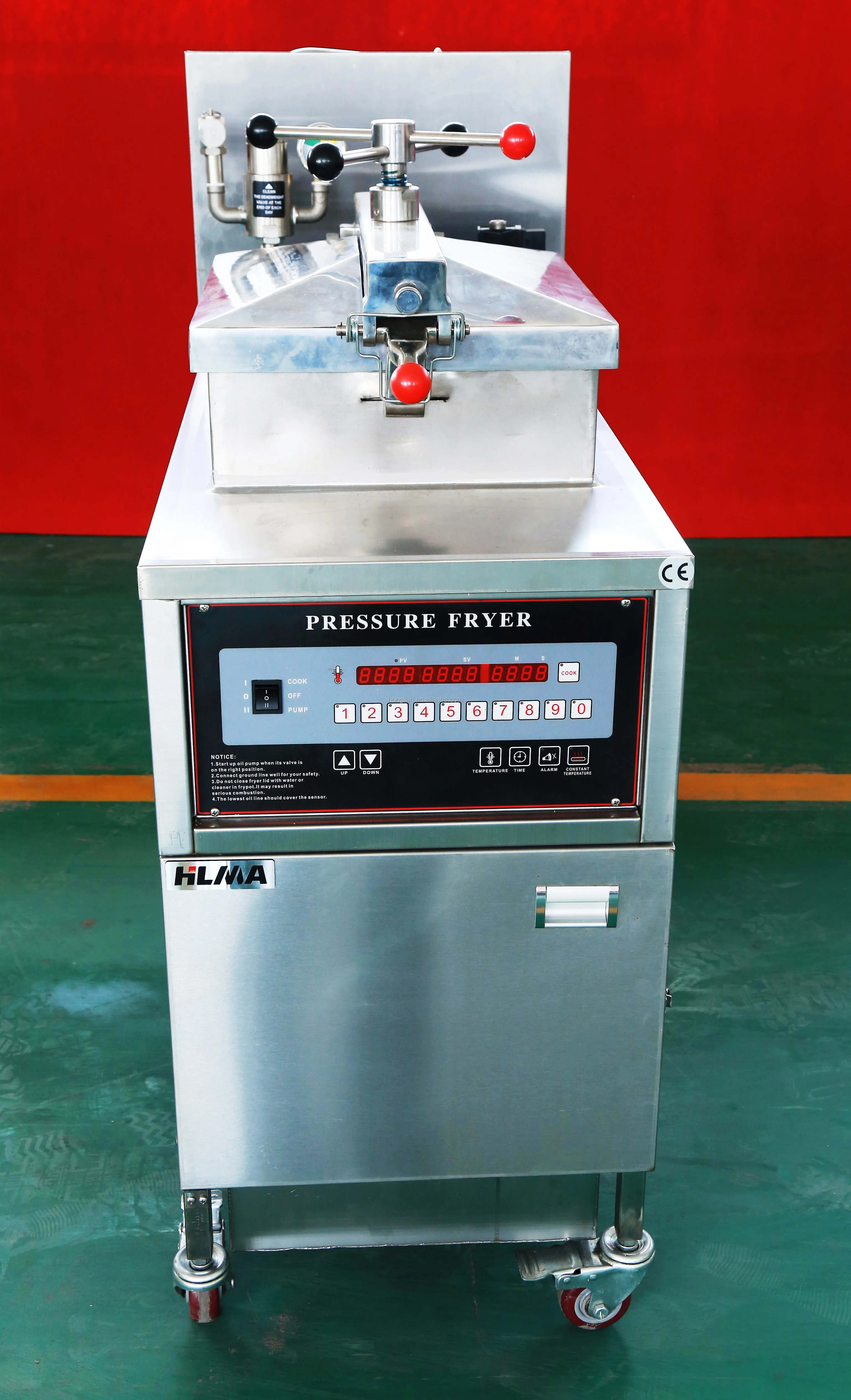 Kfc Deep Pressure Fryer Mcdonald's Frying Equipment Gas Fryer For ...