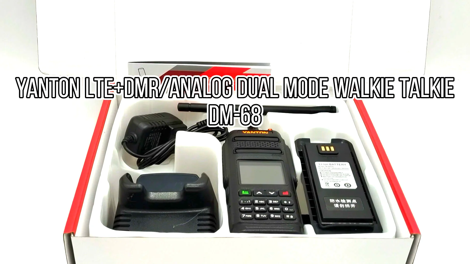 Dmr Smartphone Uhf/vhf Waterproof Rugged Poc Network Handheld Radio Dm ...