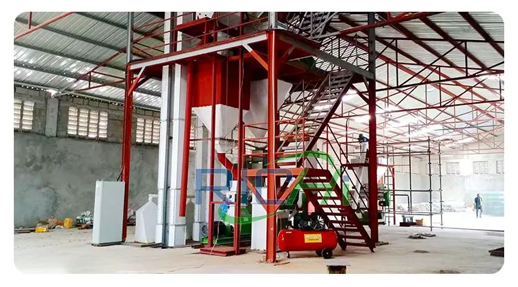 3-5T/H Cattle Chicken Sheep Pig Feed Manufacturing Machinery