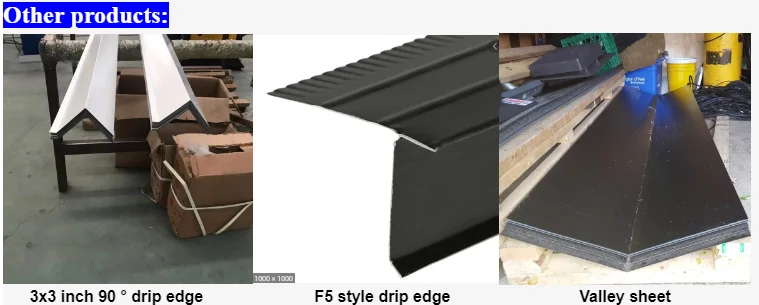 10ft Steel Eave Drip Edge Flashing In Galvalume - Buy Eave Drip,Eave ...