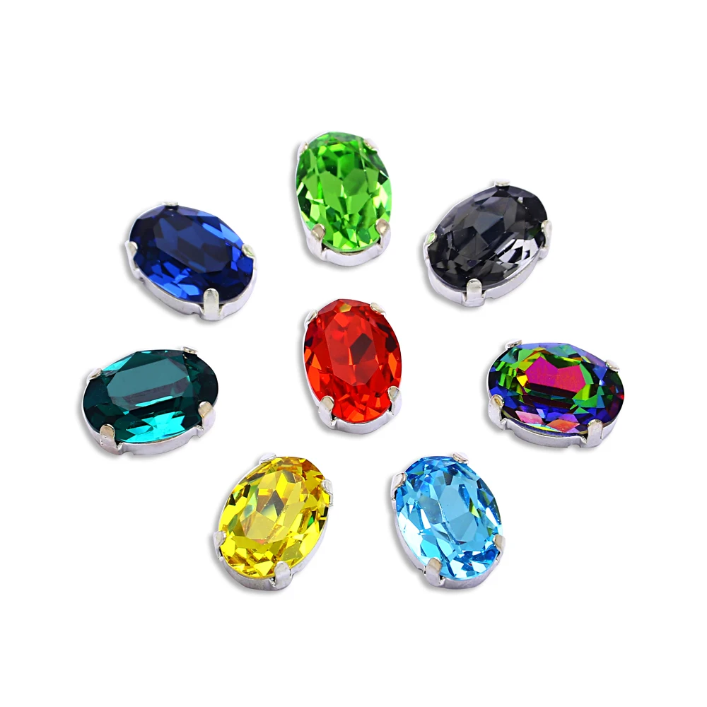 Dongzhou Oval Rhinestones - Crystal for Jewelry Making