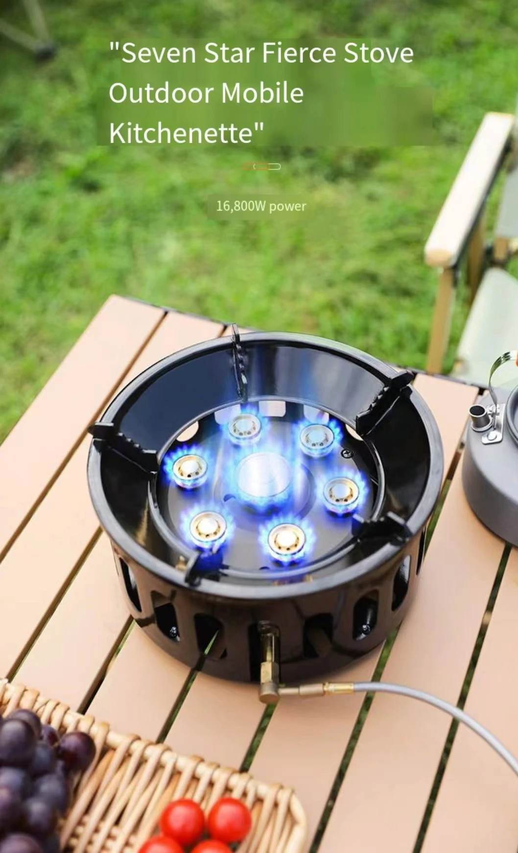 Seven Star Stove With Stove,Plateau Stove,Split Type Windproof Outdoor ...