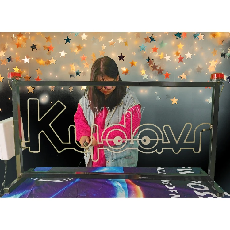 DIY Design Custom Electric Dexterity Real Life Escape Room Prop Wire Buzz