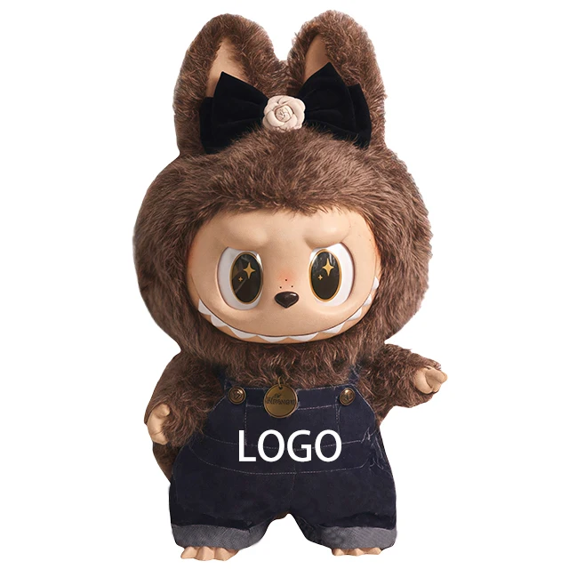 Zimomo Original 58cm Labubu Clothes Soft Exclusive Design Luxury logo ...