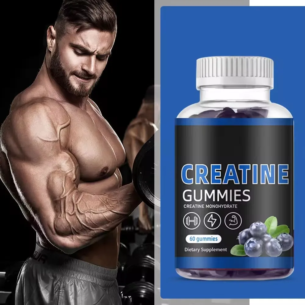 Creatine Monohydrate Gummies For Men And Women Of Per Serving- Increase ...