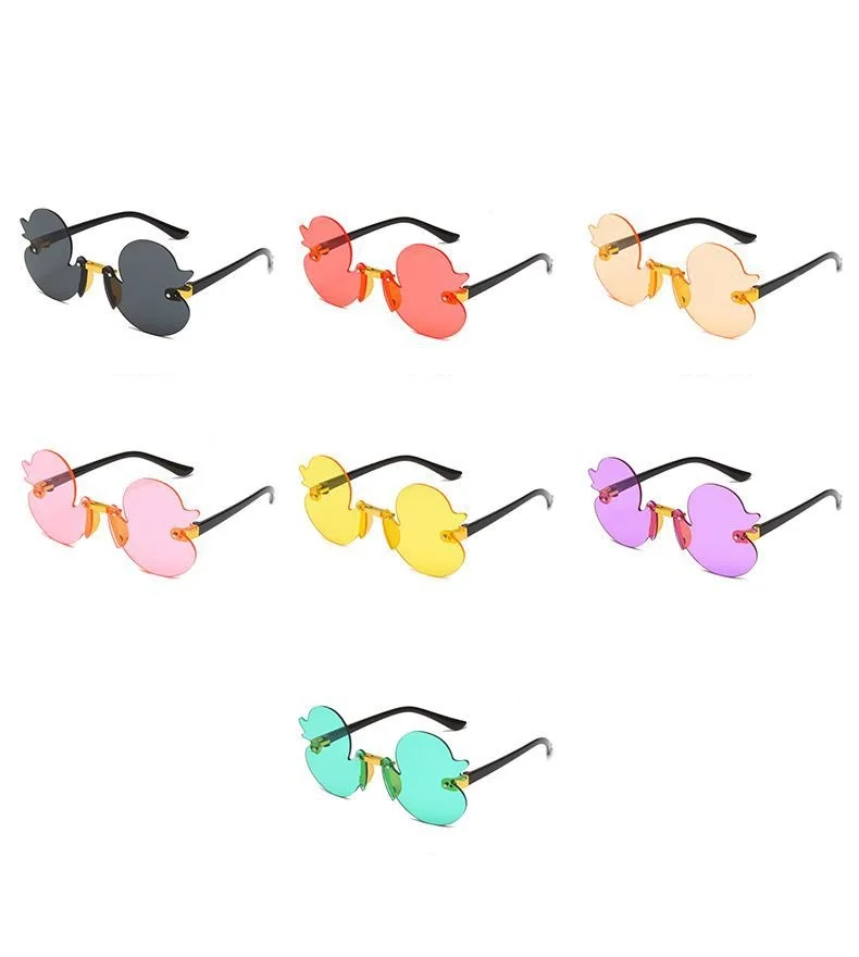 2023 New Arrival Cartoon Duck Frame Children Baby Girls Boys Sun Shades ...