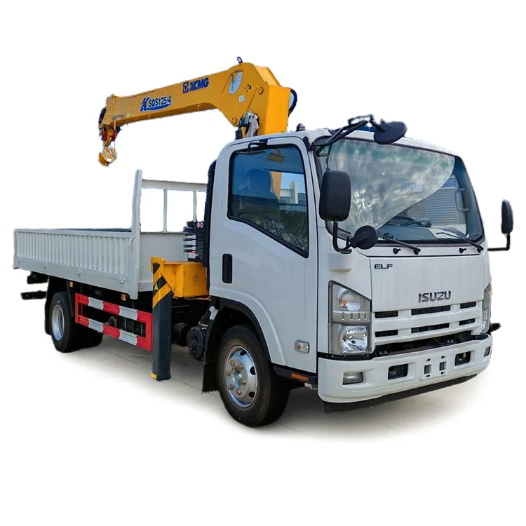 Isuzu Npr Truck With Crane Lhd Rhd Xcmg 3-20 Ton Telescopic Boom Crane ...