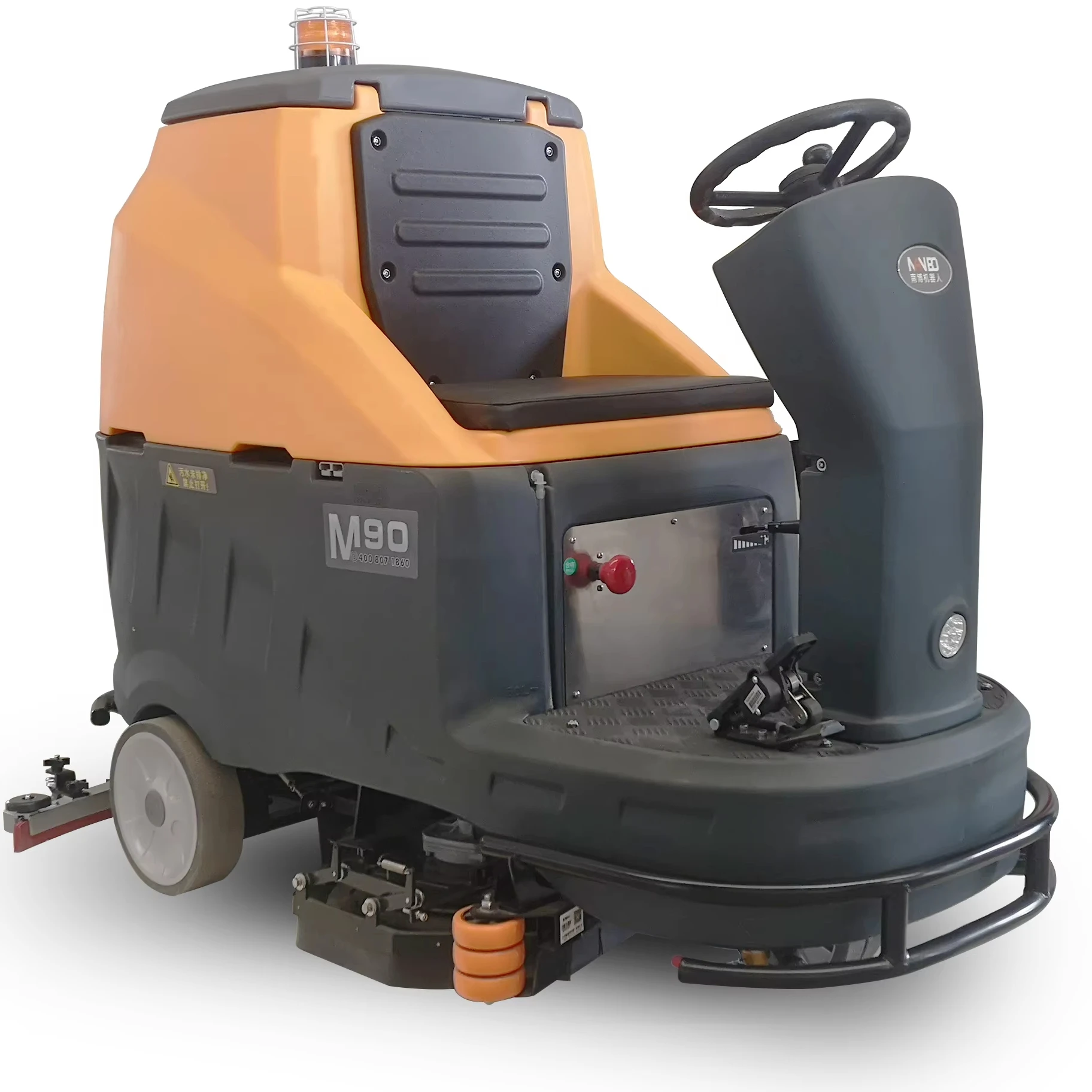 M90 Walk-behind Industrial Floor Scrubber Efficient Sweep - Buy M90 ...