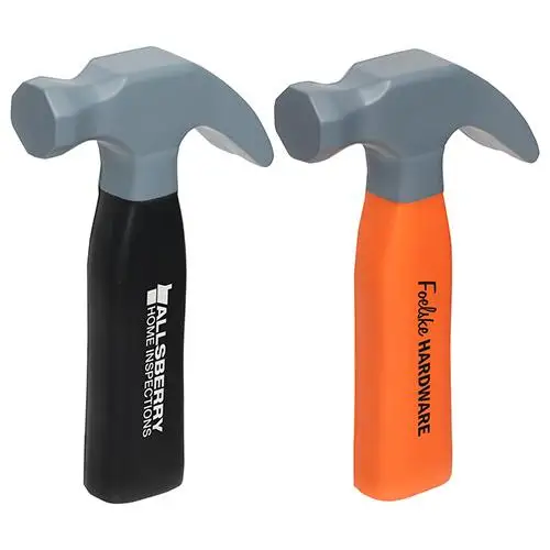 Logo Custom Pu Foam Hammer Stress Ball/hammer Stress Reliever/hammer ...