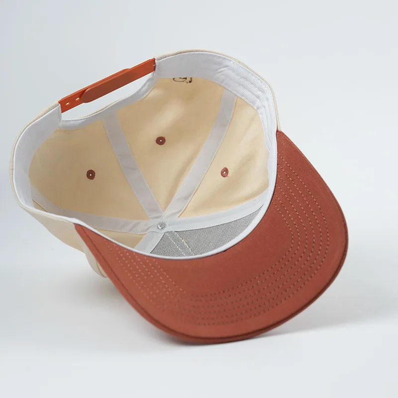 Custom 5 Panel Cap with Embroidery Logo - High Quality