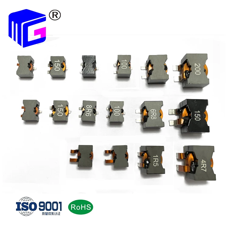 Flat Wire Mnzn Shielded Power Inductor Smd High Current Inductor 0.7uh ...