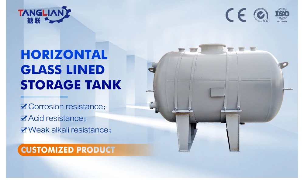 Customizable Industrial Chemical Pressure Vessels (enamel) Glass-lined ...