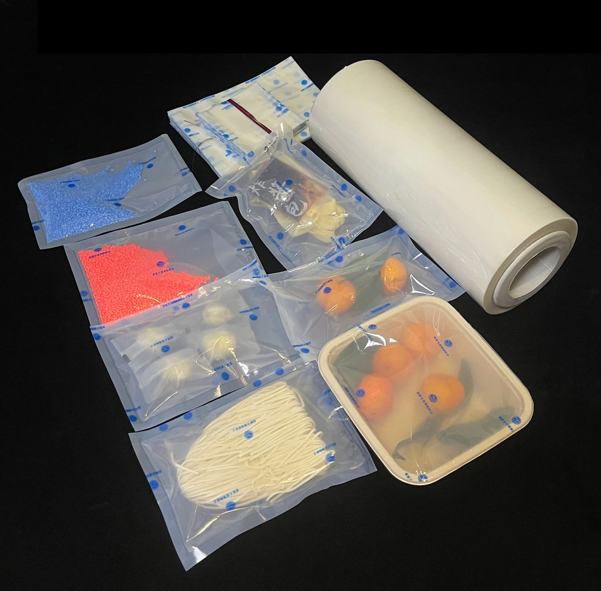 The Fully Biodegradable Pbat/pla Compostable Composite Vacuum Bag Is ...