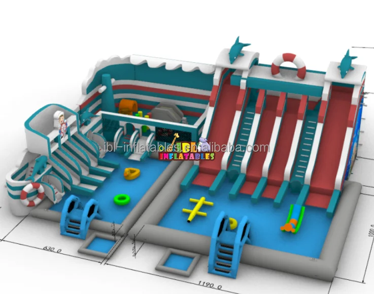 Kids Inflatable Splash Parks - Fun Water Play Solutions