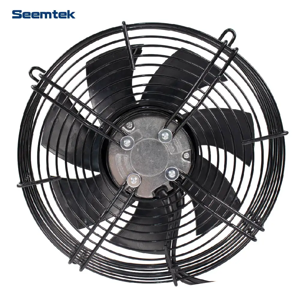 Low Noise Industrial Axial Flow Fan Cooling Fan External Rotor Axial ...